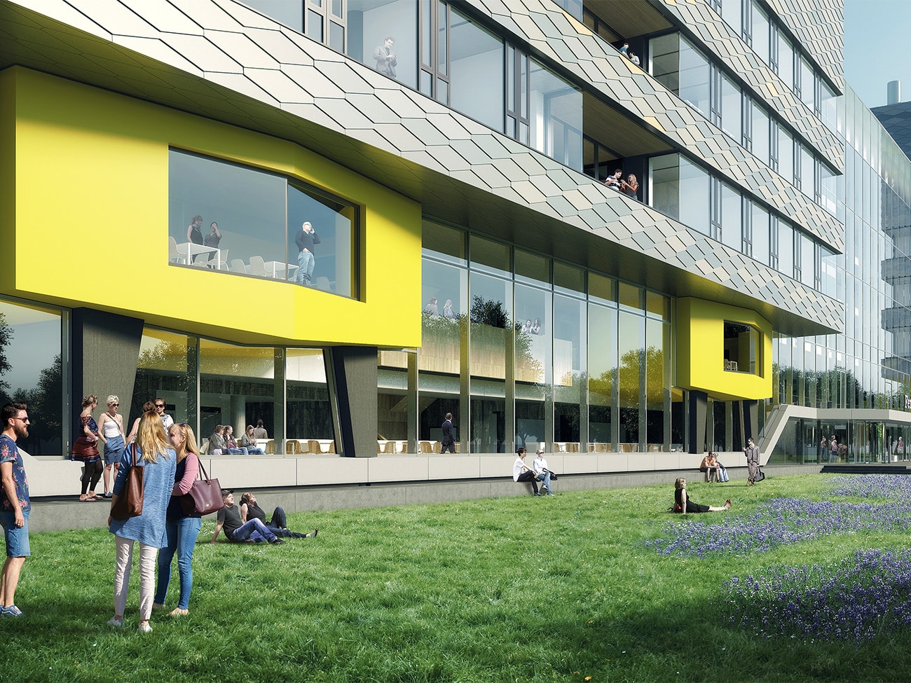 Premium coil coater gives color to Feringa Building