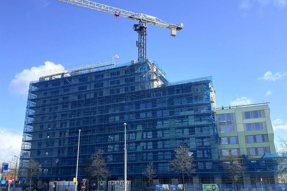 Steigerbouw voor Kop Dakpark. Slimme voorbereiding zorgt voor veilige ...